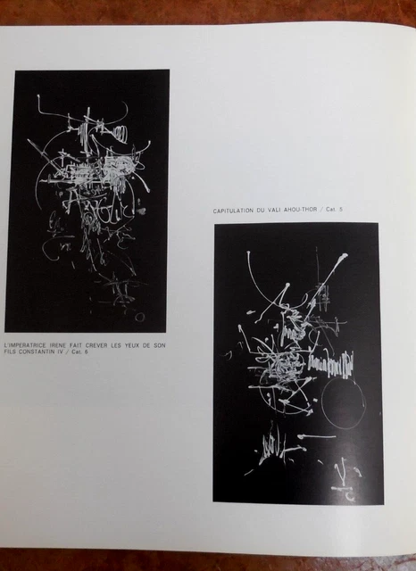 GEORGES MATHIEU. CATALOGUE. Palais des Beaux-Arts, Bruxelles.1963 EUR ...