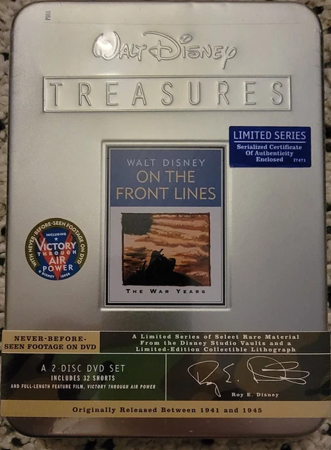 WALT DISNEY TREASURES: On the Front Lines DVD SEALED Region 1 EUR 65,84 - PicClick DE