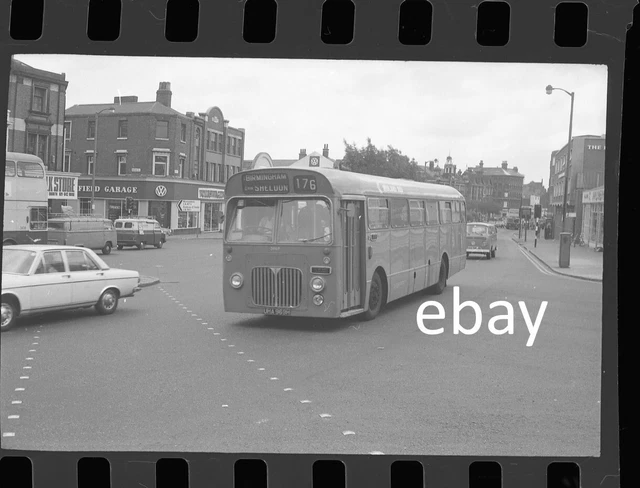 ORIGINAL 35MM BUS NEGATIVE OF MIDLAND RED BMMO UHA969H at BIRMINGHAM 31 ...
