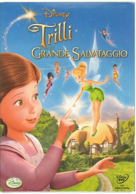 WALT DISNEY DVD: TRILLI E IL GRANDE SALVATAGGIO Film ITA PAL Editoriale EUR 5,00 - PicClick IT