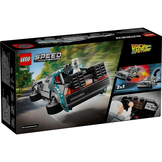 LEGO SPEED CHAMPIONS Time Machine from Back to the Future (77256) £37. ...