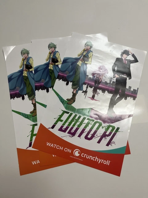 ANIME EXPO 2022 Fuuto PI Futo Detective Crunchyroll Poster Exclusive ...