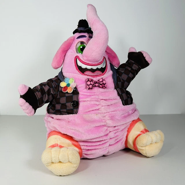 DISNEY PIXAR INSIDE Out Bing Bong Pink Elephant 11" Talking Soft Plush ...