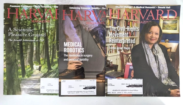 HARVARD MAGAZINE 2022 January-February, March-April, May-June Lot Of 3 ...