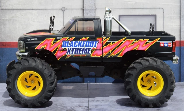 TAMIYA BLACKFOOT EXTREME #58312 Wt-01 Rc Monstertruck Buggy Car EUR 99 ...