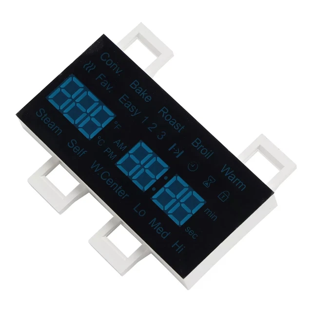 PLASTIC LED DISPLAY Board DE07-00129A For Samsung Electric Range Oven ...