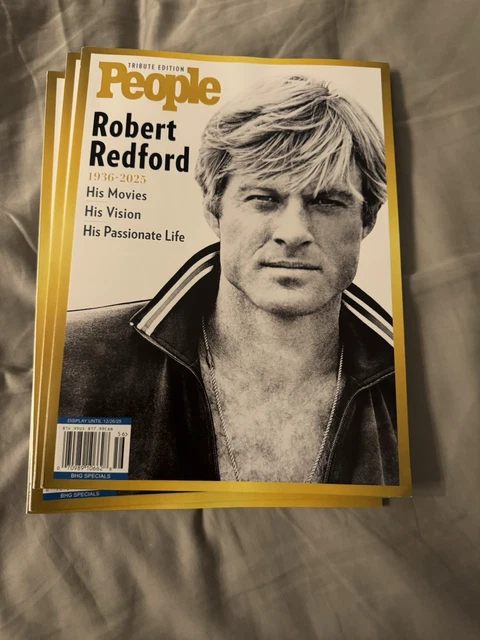 ROBERT REDFORD PEOPLE Special Tribute Magazine 1936-2025 His Movies ...