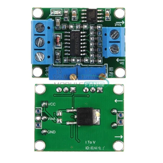 4-20MA TO 0-5V Isolation Transmitter Signal Converter Current to ...
