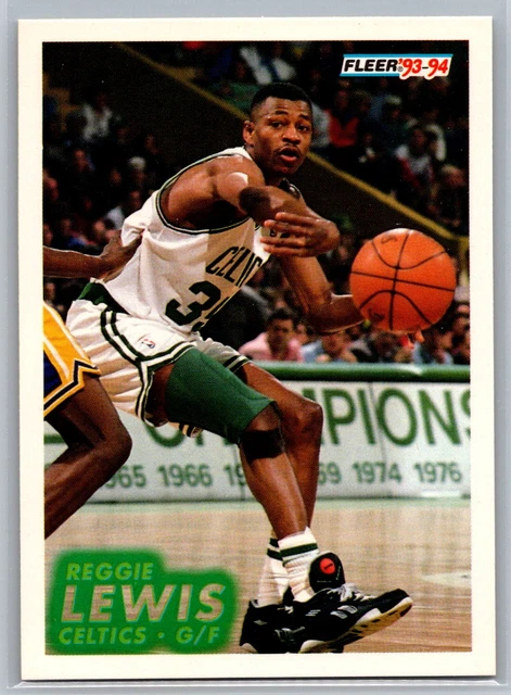 REGGIE LEWIS 1993-94 Fleer BASKETBALL #14 Boston Celtics EUR 1,98 ...