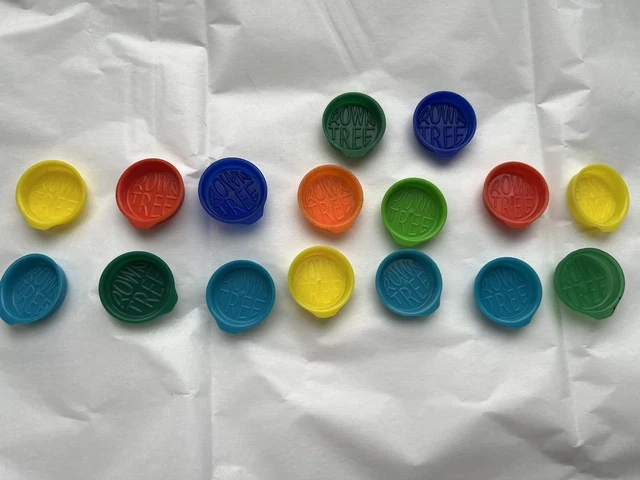 15 X VINTAGE Rowntree's Smarties Lids Tops £10.99 - PicClick UK