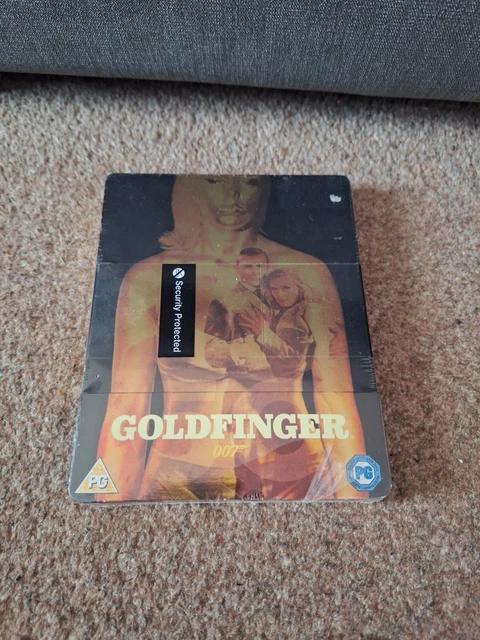 JAMES BOND 007 Goldfinger Limited Edition Steelbook Blu-Ray DVD NEW SEALED EUR 40,85 - PicClick IT