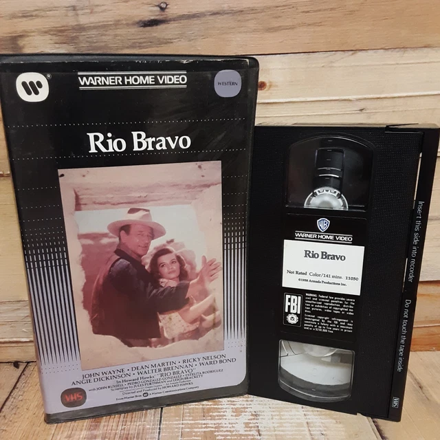 RIO BRAVO VHS Used John Wayne Dean Martin Western Classic £10.62 ...