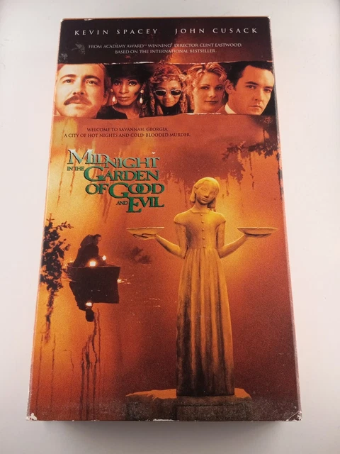 MIDNIGHT IN THE Garden of Good and Evil (VHS) 1997 John Cusack TESTED £ ...