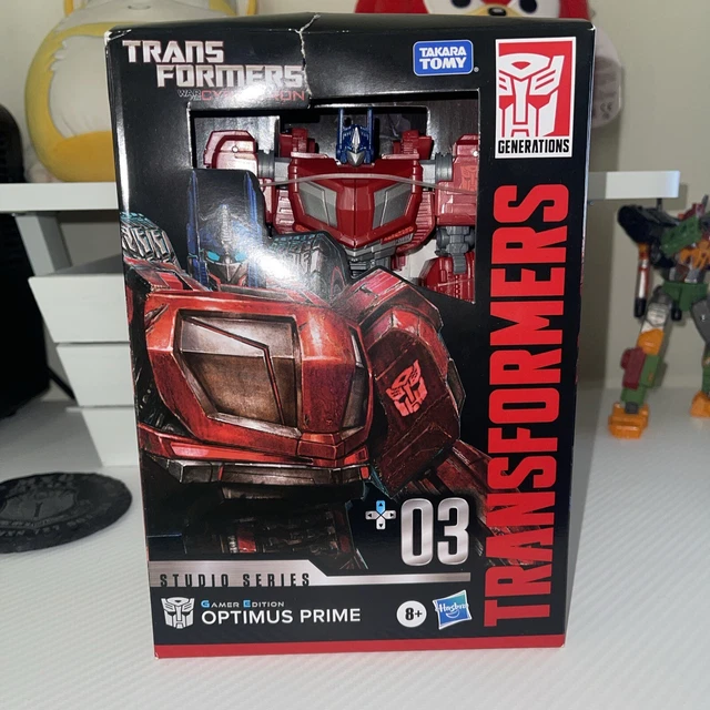 HASBRO TRANSFORMERS STUDIO Series Voyager 03 Gamer Edition Optimus ... HASBRO TRANSFORMERS STUDIO Series Voyager 03 Gamer Edition Optimus ...
