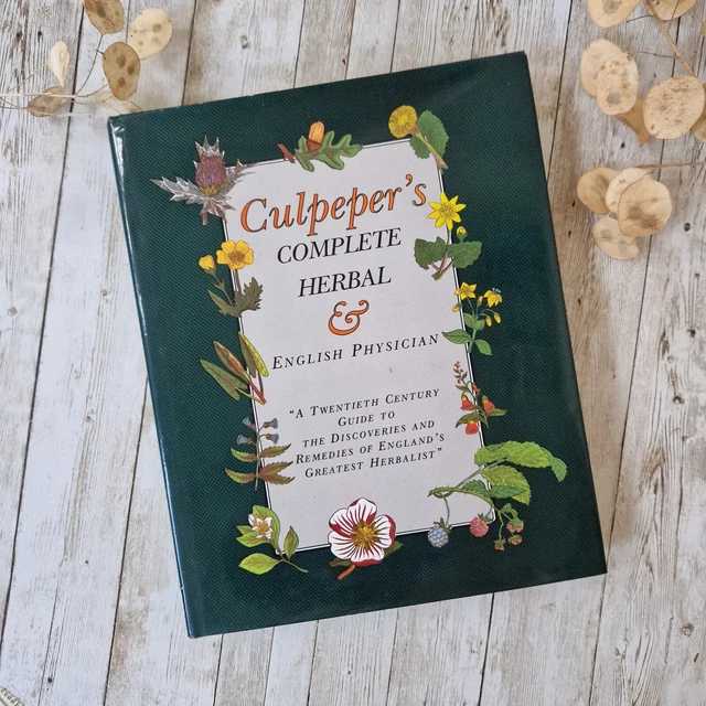 LIVRE VINTAGE 1993 Complet Herbal par Nicholas Culpeper Apothicaire ...