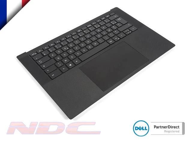 DELL PRECISION 5550/5560/5570 Palmrest Touchpad FRENCH Backlit Keyboard ...