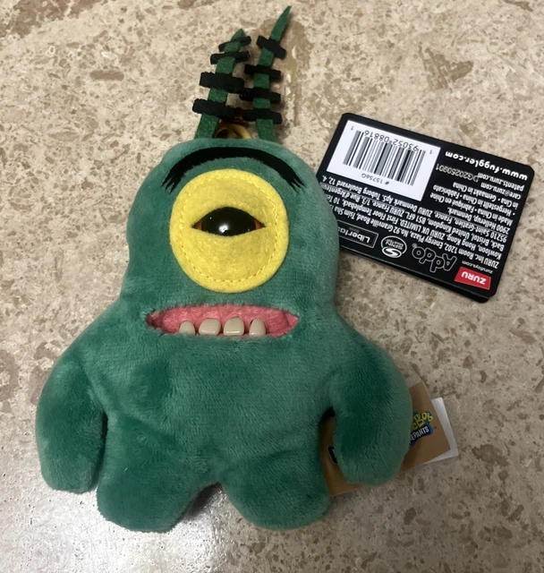 FUGGLER SPONGEBOB SQUAREPANTS Plankton Keyring New With Tags £11.86 ...