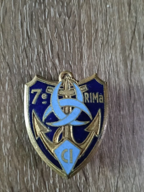 INSIGNE 7 RÉGIMENT D INFANTERIE DE MARINE CENTRE D INSTRUCTIONS DRAGO G2086 EUR 3,00 - PicClick FR