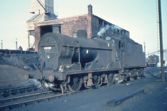 35MM RAILWAY SLIDE: COLOUR-RAIL: BRM 1114: CLASS 4F: 44401 £2.00 ...