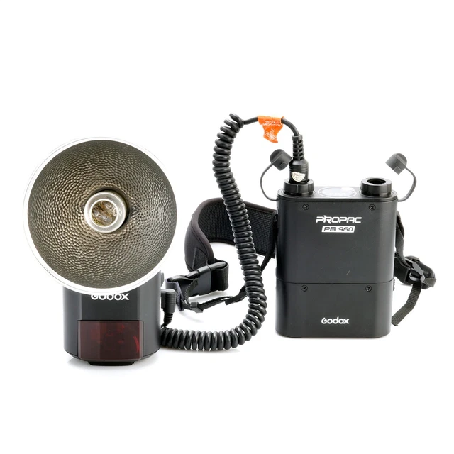 GODOX WITSTRO AD360II-C TTL Portable Flash with Power Pack Kit for ...