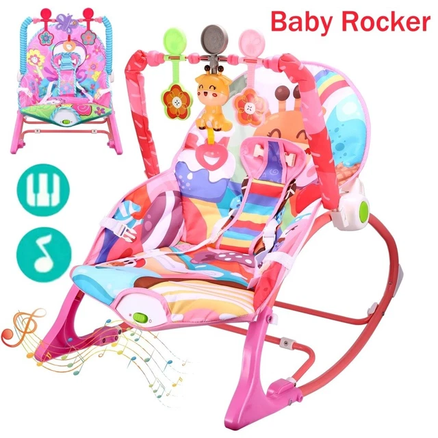BABY INFANT TO Toddler Bouncer Rocker Swing Chair Soft Soothing ...