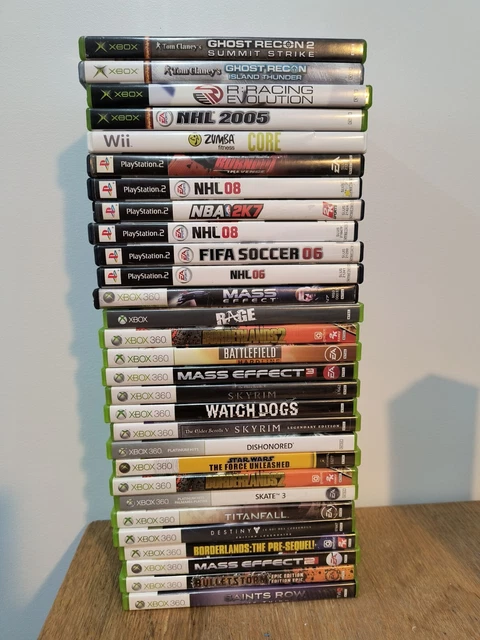 HUGE LOT OF Mix Video Games *Read Description* Xbox PS2 Xbox One, Wii ...