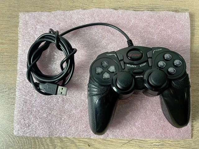 MANETTE FREE EG-C1036B USB Filaire Game Pad - BOX - PC - Playstation ...