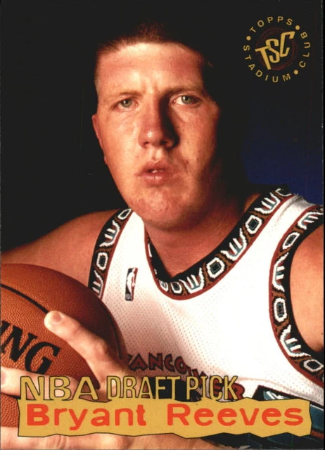 1995-96 STADIUM CLUB Draft Picks Grizzlies Carte Basketball #6 Bryant ...