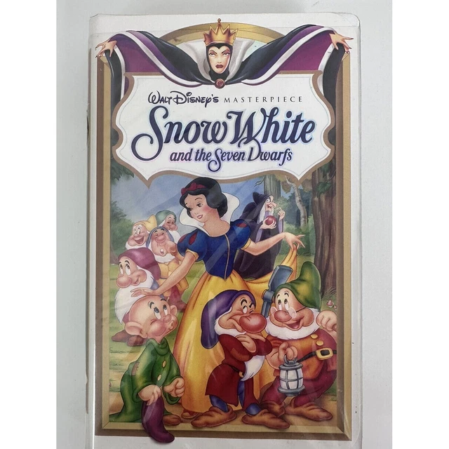WALT DISNEY SNOW White and the Seven Dwarfs VHS Movie Masterpiece ...