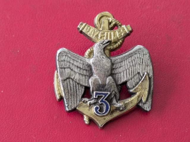 INSIGNE 3° RÉGIMENT d'Infanterie de Marine Drago Paris G. 2479 EUR 7,00 - PicClick FR