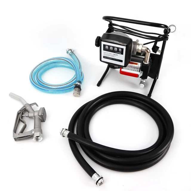 POMPA DIESEL 40 l/min contatore pistola erogatore pompa olio ...