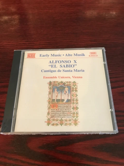 ALFONSO X Cantigas de Santa Maria - CD - 1995 - NAXOS - FACTORY SEALED ...