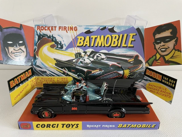 CORGI TOYS MODEL Club 2024 Reissue Batman Batmobile 267 *BNIB* £129.99 ...