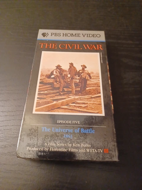 PBS THE CIVIL War VHS Universe of Battle 1863 épisode 5 scellé neuf ...
