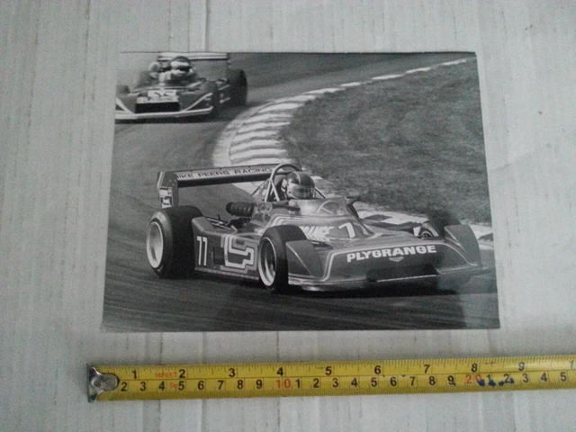 JIM CRAWFORD CHEVRON AURORA AFX F1 1980 Motor Racing Original PHOTO £8. ...