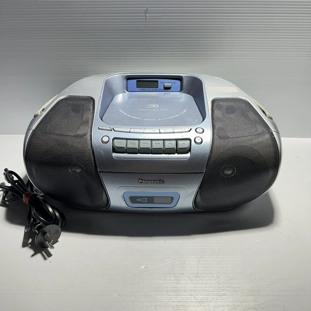 PANASONIC RX-D26 CD, Cassette, AM/FM Radio. Boombox Portable Stereo $3. ...
