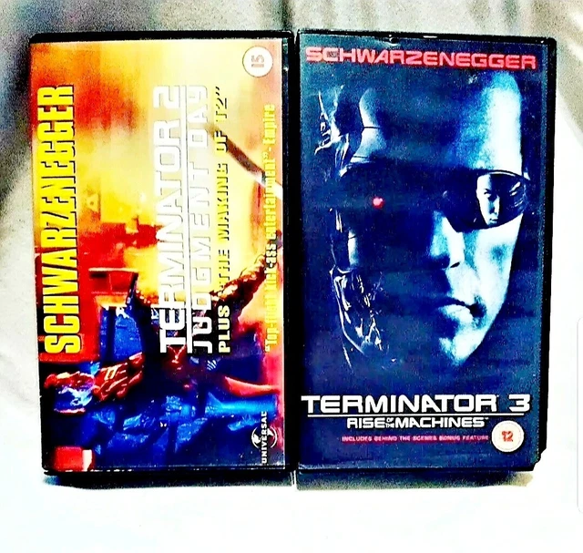 TERMINATOR (1991) | VHS | Collection | Movie | Film |Terminator 2 ...