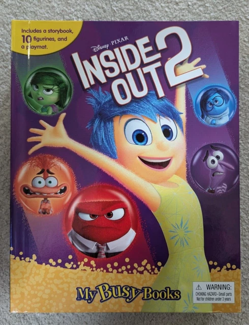 DISNEY PIXAR INSIDE Out 2 - My Busy Books / Brand New! £15.25 - PicClick UK