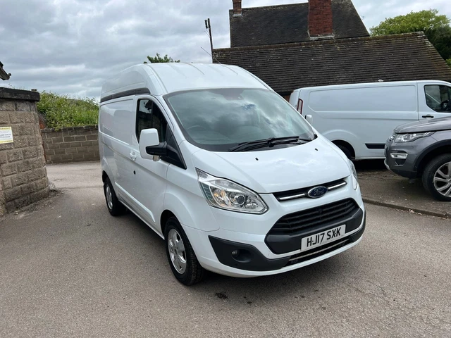 FORD TRANSIT CUSTOM Limited 2.0 Euro 6 Van 2017 17 Semi High Top L1 H3 ...