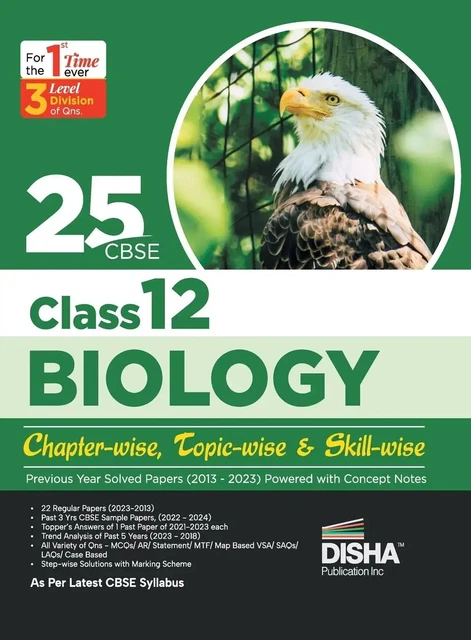 25 CBSE CLASS 12 Biology Chapter-wise, Topic-wise & Skill-wise Previous Year... EUR 30,49 ...