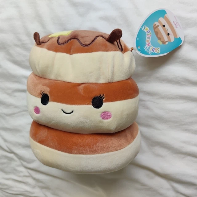 SQUISHMALLOW RAYEN THE Pancakes 8.5" Medium Syrup & Butter Super Rare ...