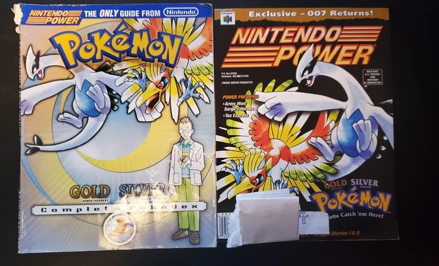 NINTENDO POWER 136 9/00 Pokemon Gold Silver w/Poster + Complete Pokedex ...