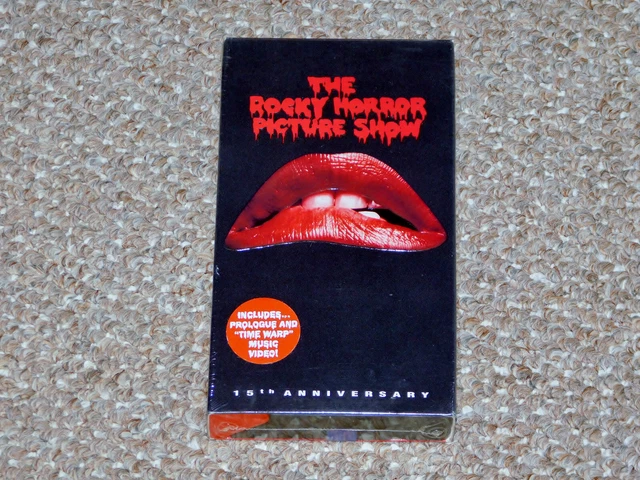 THE ROCKY HORROR Picture Show VHS New 1990 CBS Fox Video 15th Anniv ...
