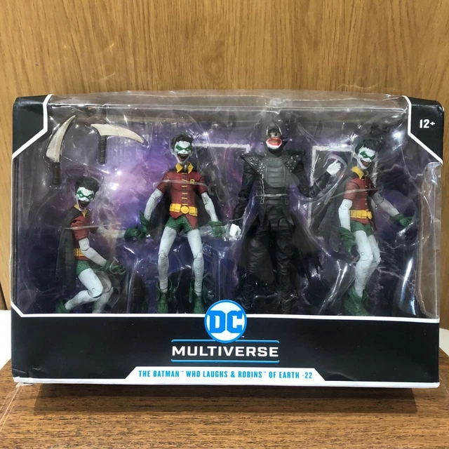 BATMAN - 7& DC MULTIVERSE Who Laughs with Robins of Earth New (Creased ...