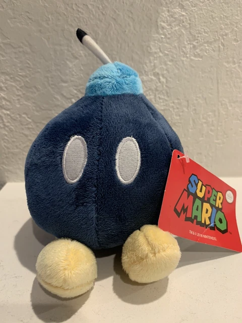 COLLECTION SUPER MARIO Bros. Figure Bob-Omb Bomb Stuffed Toy Plush Doll ...
