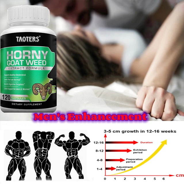 Horny Goat Weed Capsules Enhance Sexual Performance And Libido £7 75
