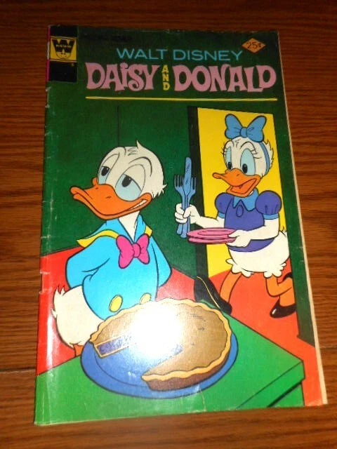 WALT DISNEY DAISY et Donald #13 - bande dessinée Whitman âge du bronze ...
