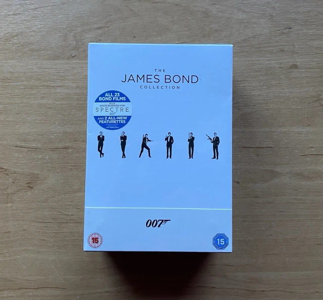 THE JAMES BOND Collection DVD Boxset - Dr No - Spectre 23 Films £25.00 ...