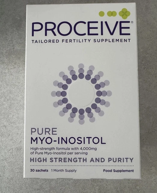 PROCEIVE PURE MYO - Inositol High Strength 4000mg - 30 Sachets £14.99 ...