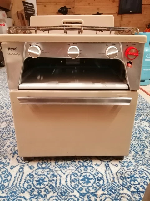 FLAVEL B700C VINTAGE gas cooker grill hob oven caravan boat motorhome ...